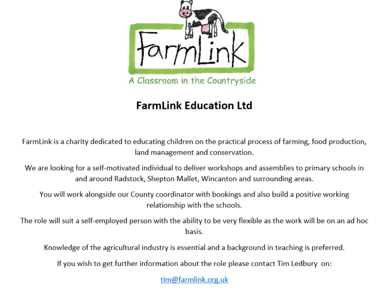 Farmlink – A Classroom in the Countryside